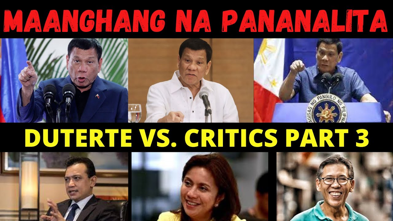 DUTERTE VS ALL PART 3 - YouTube