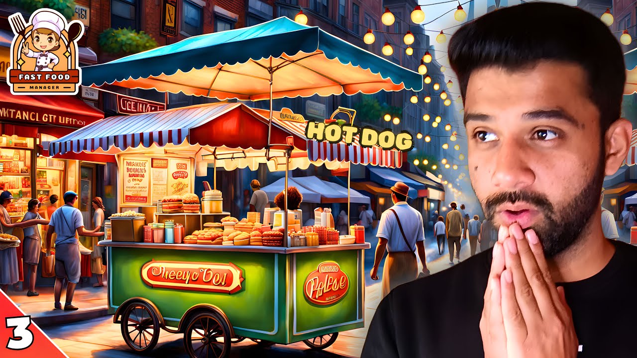 Selling Hot Dog Stall India ️🔥| Fast Food Manager Gameplay In Hindi ...