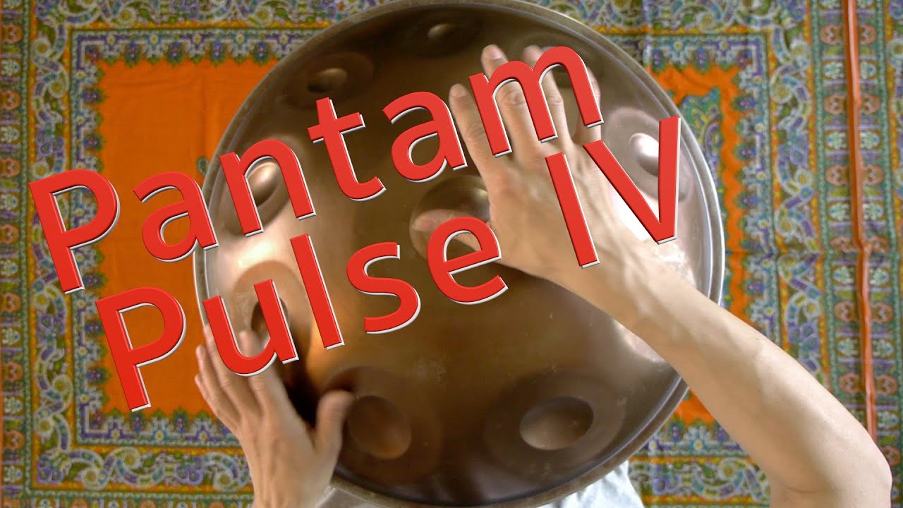 Handpan music: Pantam Pulse IV polyrhythm 4 against 3 - YouTube
