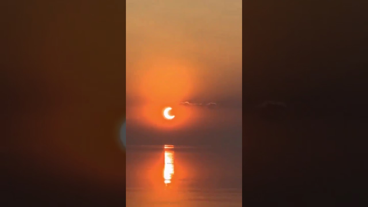 The most beautiful solar eclipse I've ever seen - YouTube