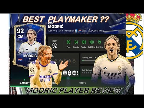 Best Player Maker Player Review 💯🔥 (Luka Modric🇭🇷🇭🇷|| EA FC Mobile ...