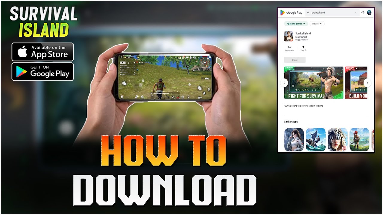 How to Download Project: Island (Survival Island) | NEW GAME [ Ultra ...