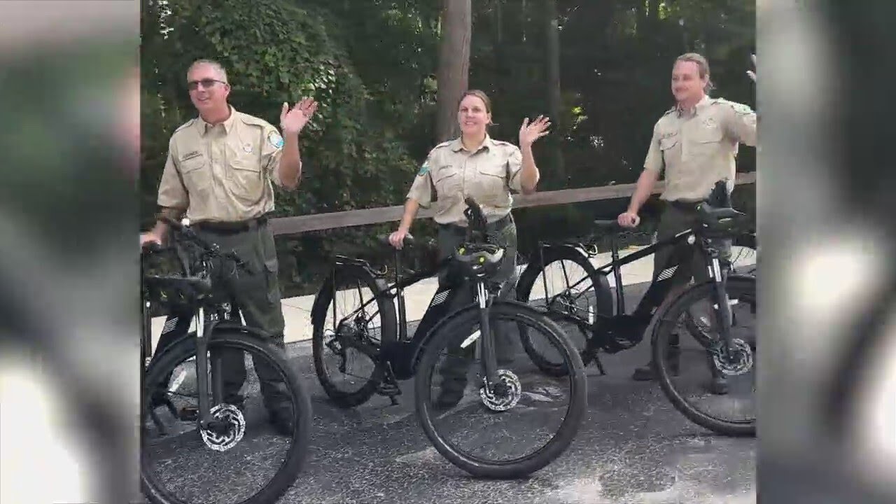 Florida State Parks lead nation with E-bikes for park rangers - YouTube