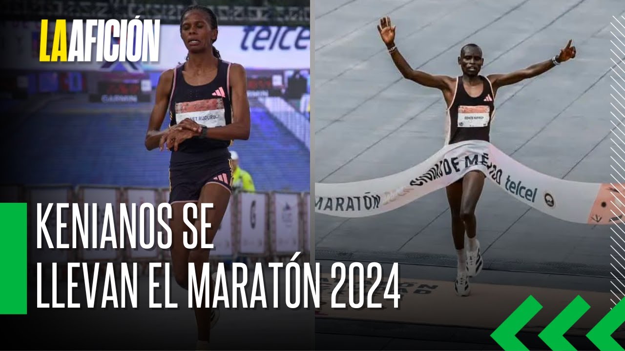 Edwin Kiptoo y Fancy Chemutai triunfan en el maratón de la CdMx 2024 ...