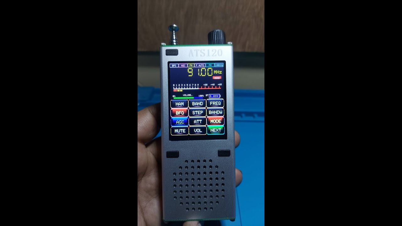 Unboxing of ATS120 (LW,MW,SW,CB,FM) - YouTube