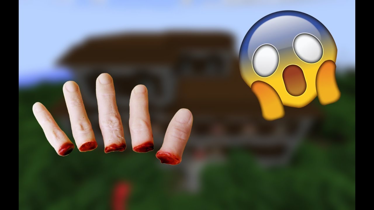 Minecraft - I CUT MY FINGERS OFF IN MINECRAFT?!?!??!?! - YouTube