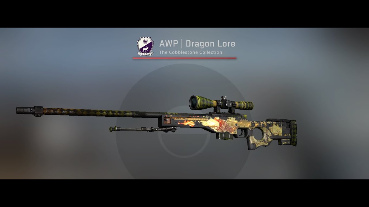 CS GO AWP Dragon Lore Gameplay - YouTube