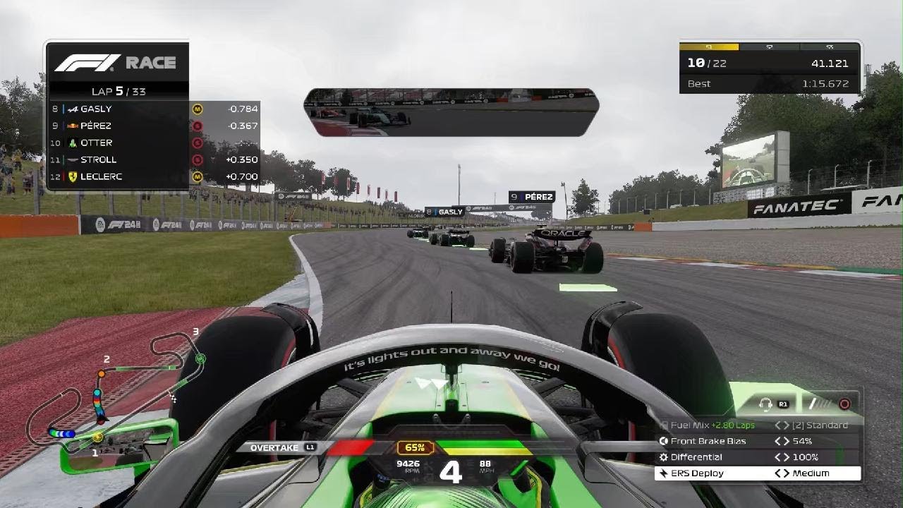F1 24 My Team Prime Racing Full Race At Spain!!! - YouTube