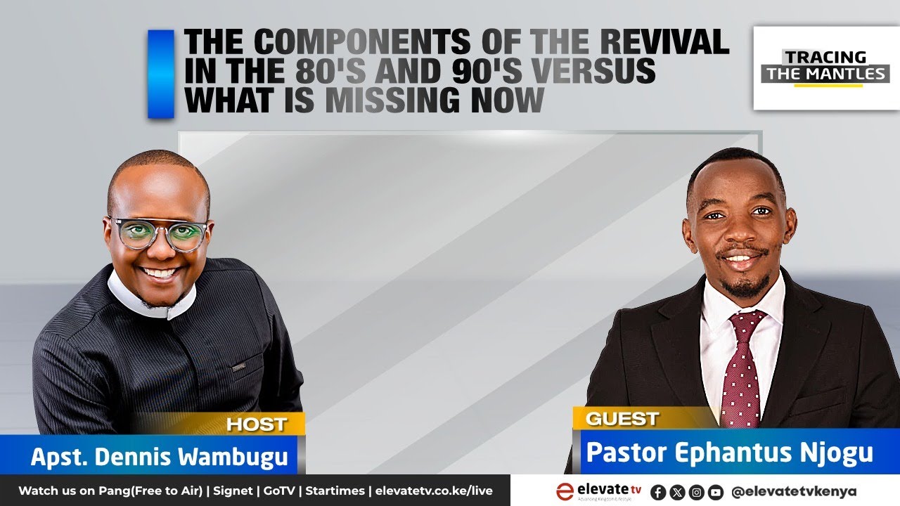 THE COMPONENTS OF THE REVIVAL IN THE 80’S & 90’S VERSUS WHAT IS MISSING ...