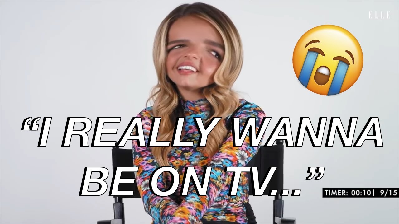 Addison Rae Funny/Cringe Interview Moments - YouTube