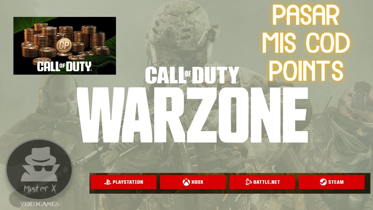 Pasar Monedas COD Points de tu PC a Xbox o Playstation - YouTube