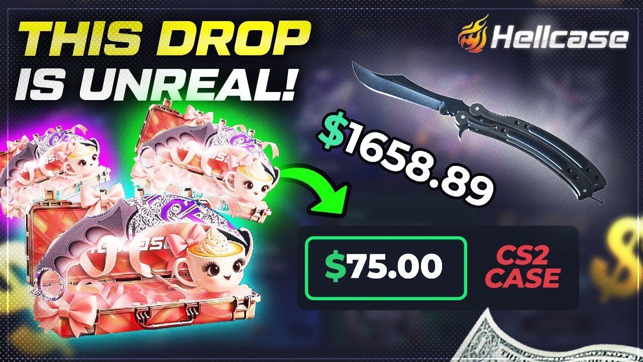 HELLCASE DIAMOND CASE UNBOXING!! Hellcase Promo Code 2025 - YouTube