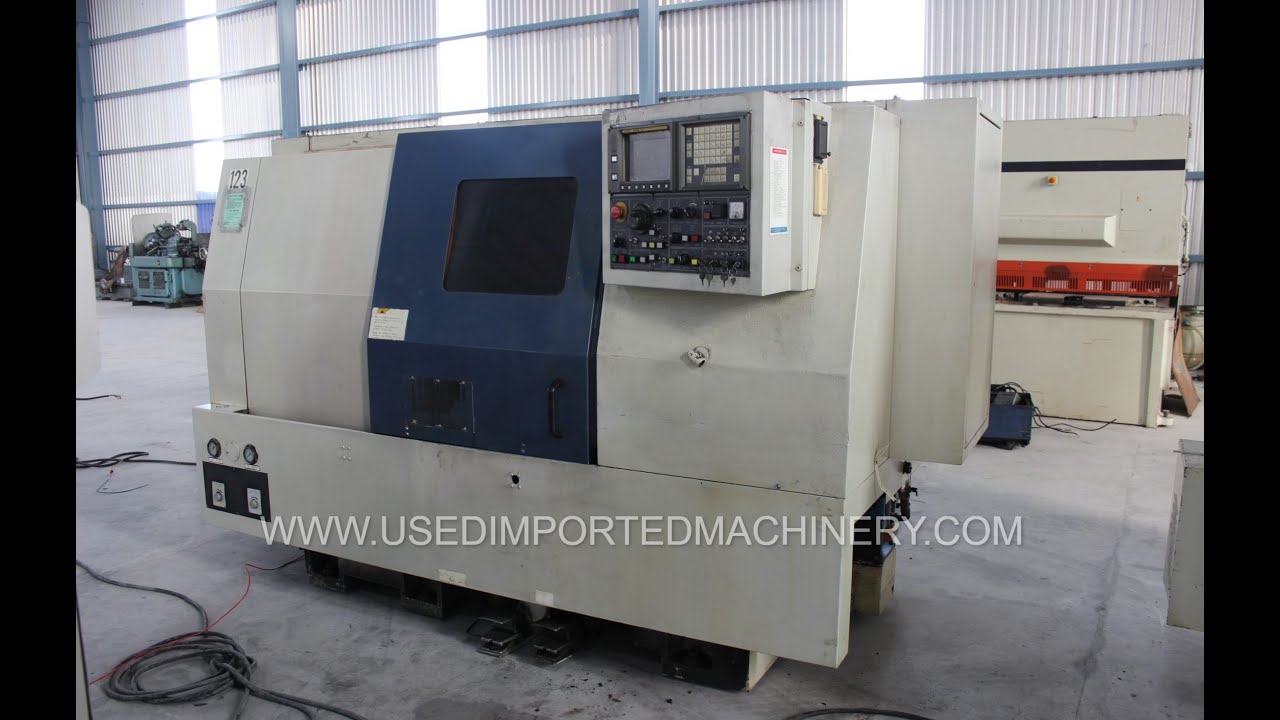DAEWOO PUMA 10HC CNC TURNING CENTER - YouTube