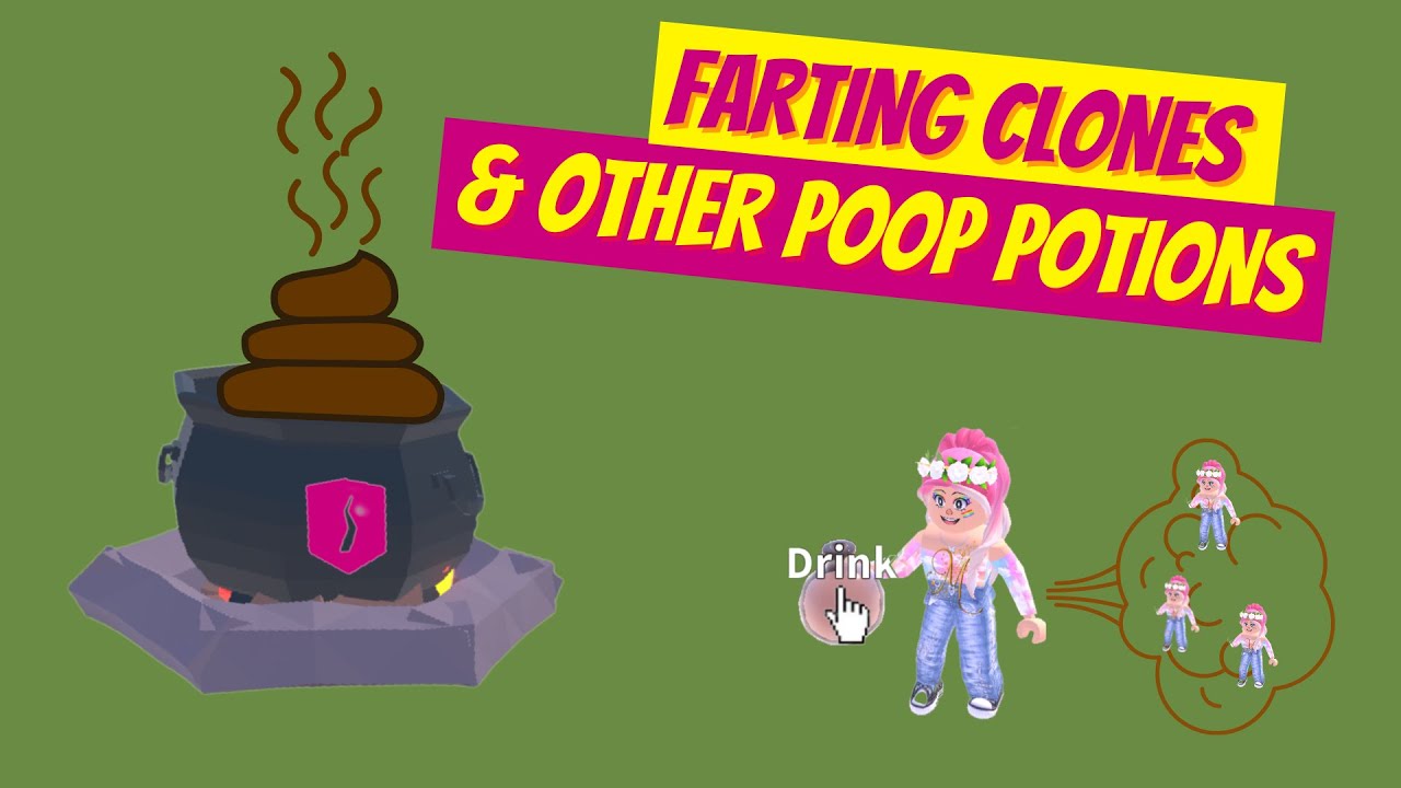 💩 POOP POTIONS In Wacky Wizards (ROBLOX) - YouTube