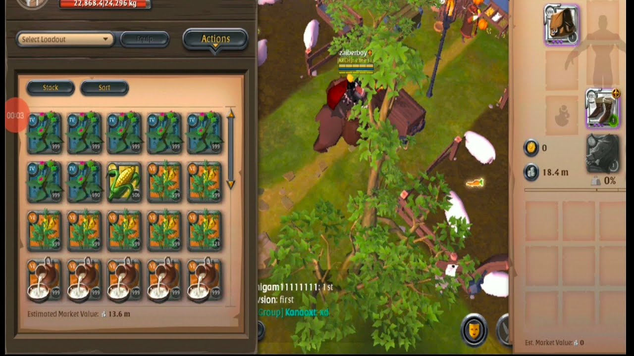 People mass crafting potion in caerleon | Albion Online - YouTube