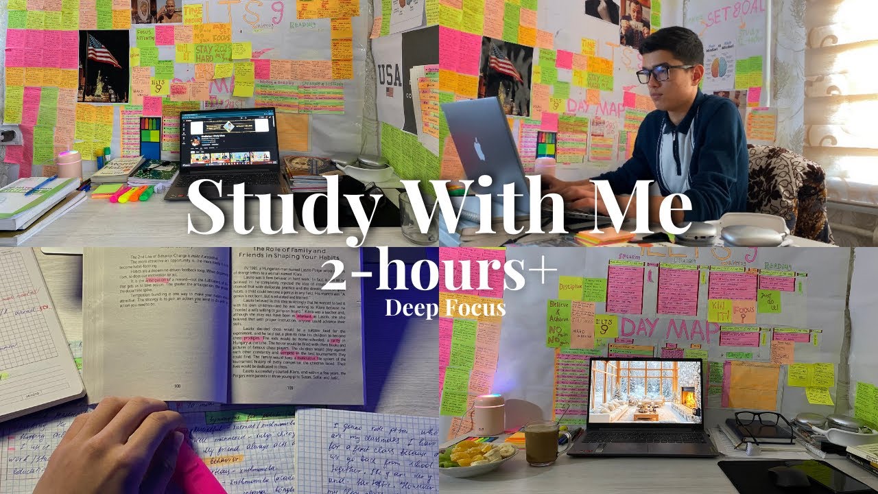 🔴LIVE | 6-HOURS study with me📚🔥fire sounds & pomodoro timer 50 & 10 ...