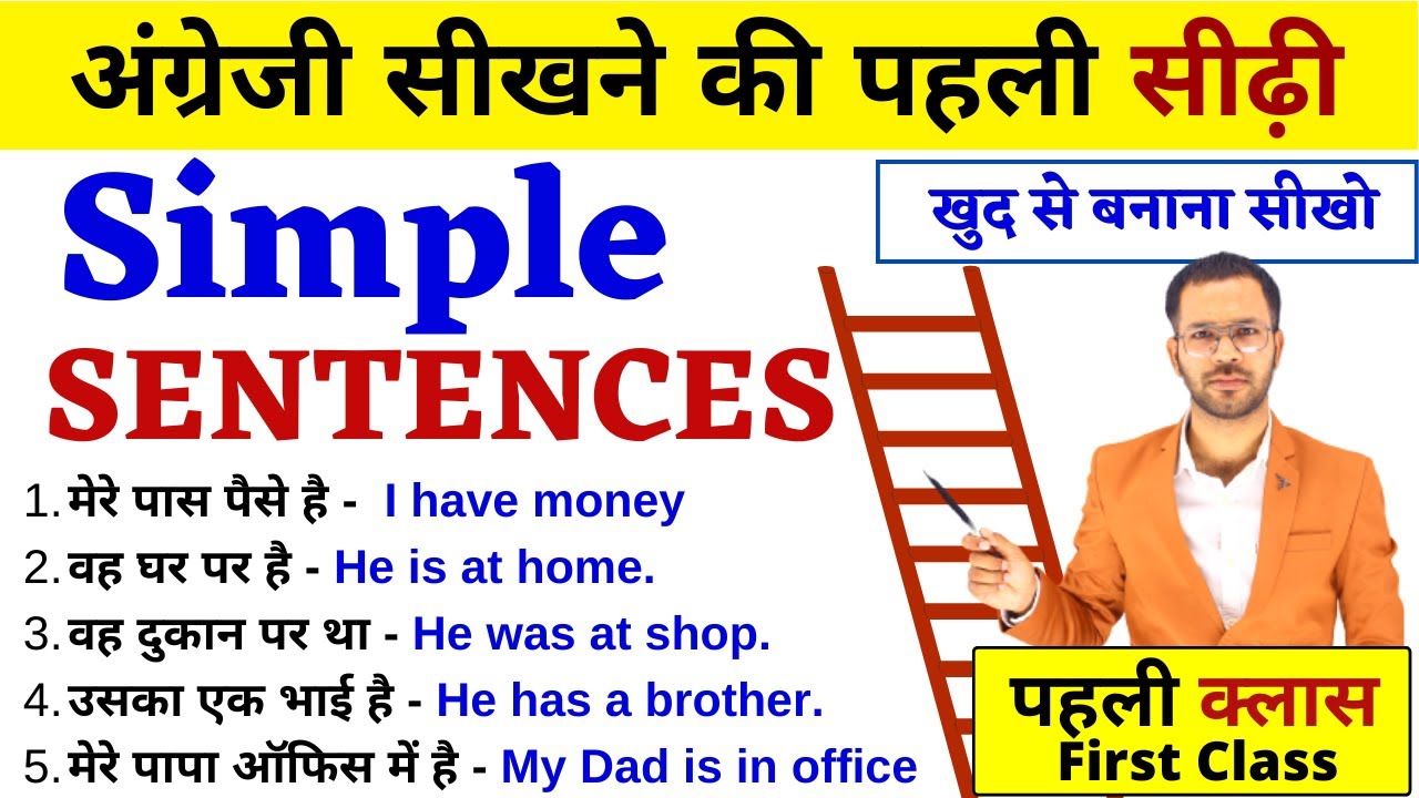 Simple sentences for Spoken English | Learn Basic English | Simple ...