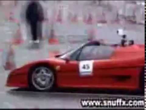 Ferrari F50 Crash - YouTube