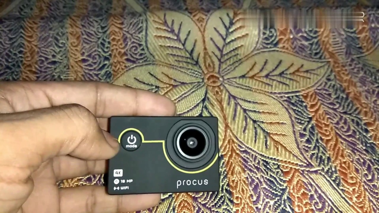 PROCUS RUSH 4K ACTION CAMERA | FEATURES | HOW TO USE | - YouTube