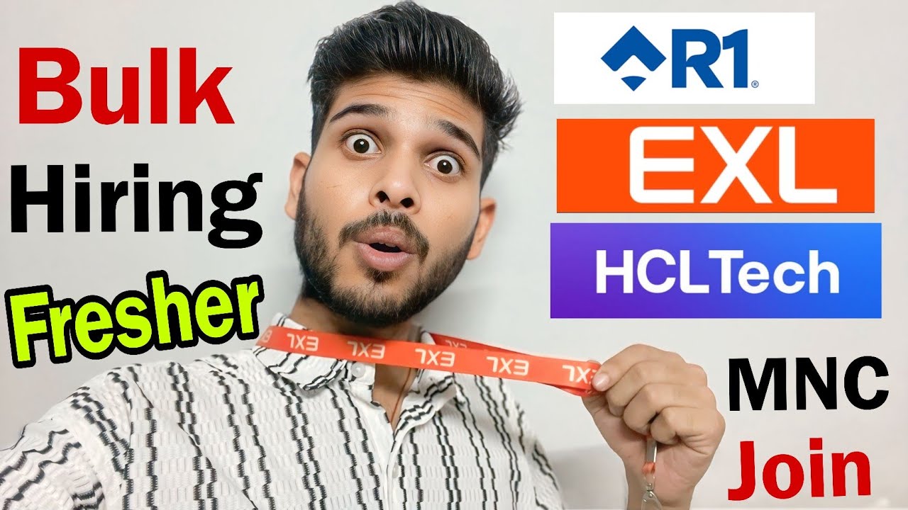 Bulk Hiring in R1 RCM | EXL | HCL Tech | Work From Home | EXL Company | The Ravi Vlogs - YouTube