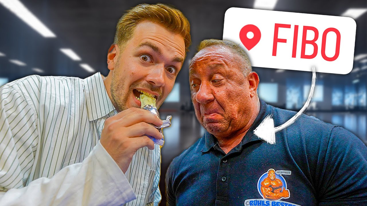 Wie gut schmecken FITNESS PRODUKTE?! 🤔💪🏻 (auf der FIBO) - YouTube