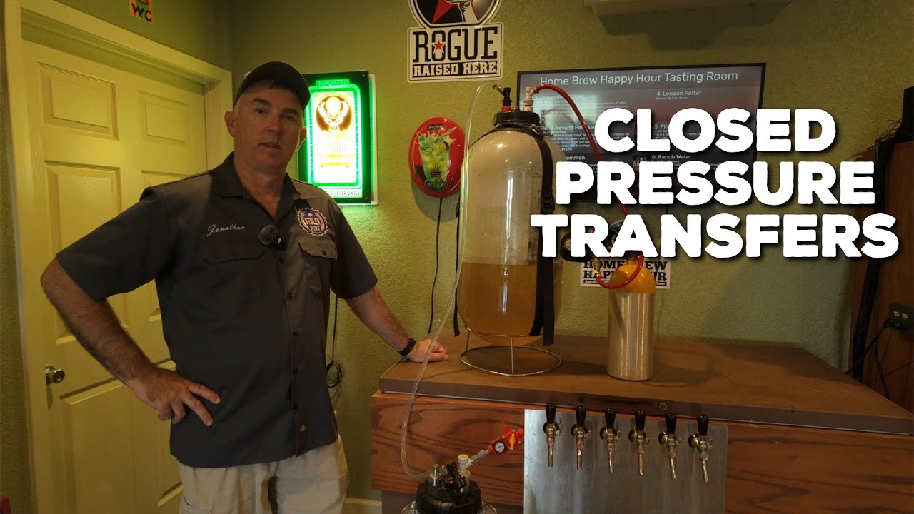 Best Practices for Closed Pressure Transferring Homebrew Beer - YouTube