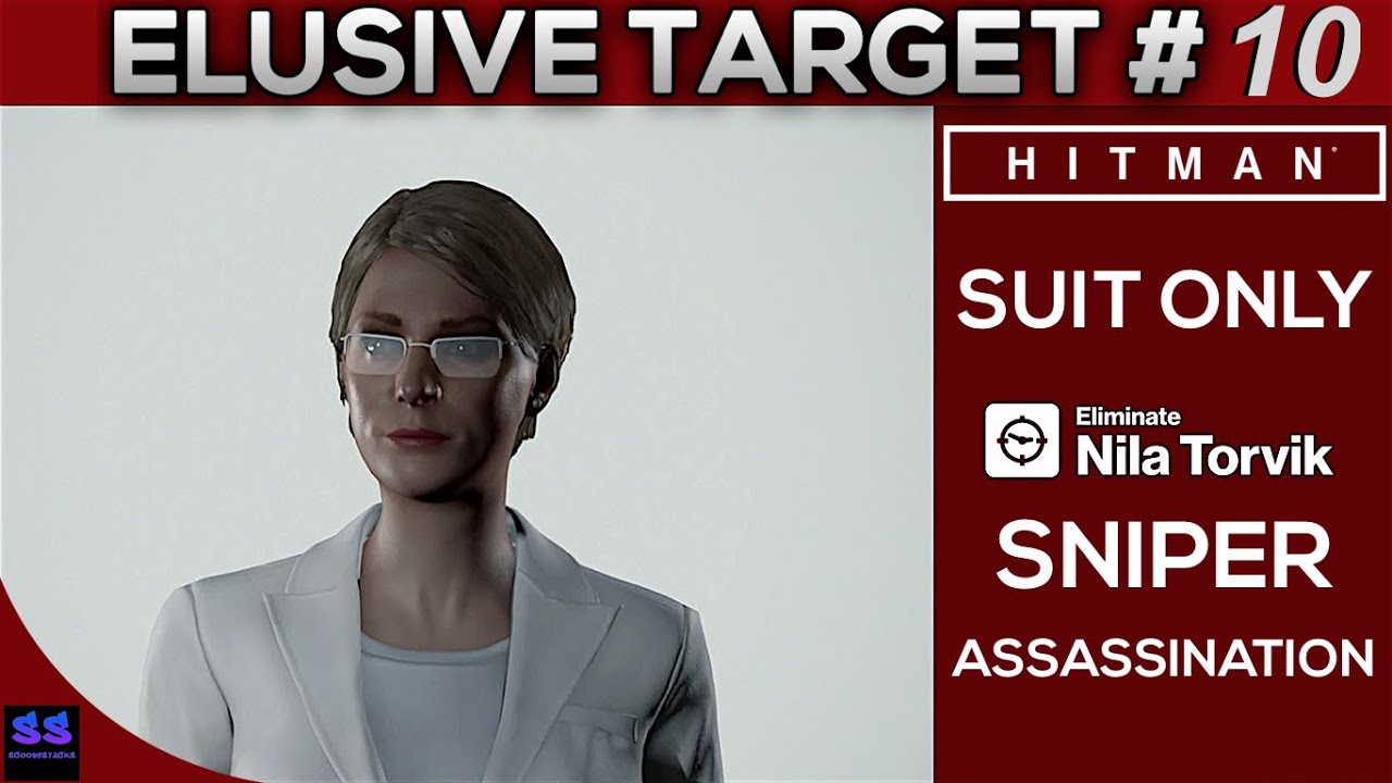 Hitman 2016 Elusive Target #10 The Pharmacist /Suit Only/Sniper ...