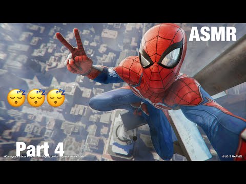 PS4 Spider Man ASMR Part 4 - (Soft Spoken/Whispering/Tapping/Clicking)