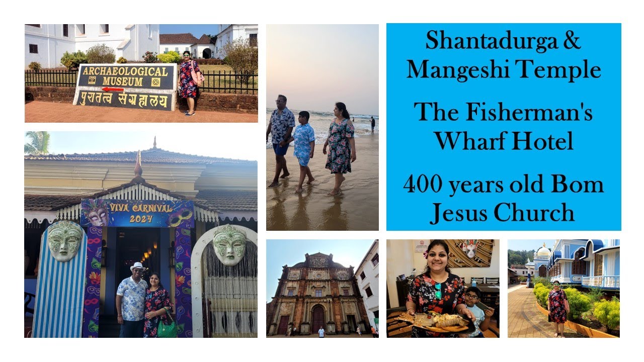 Most Famous Temples & Church In Goa | Shantadurga & Mangeshi Temple ...