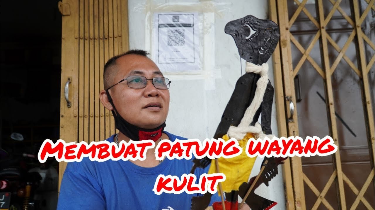 Membuat patung Wayang Kulit #wayangkulit - YouTube