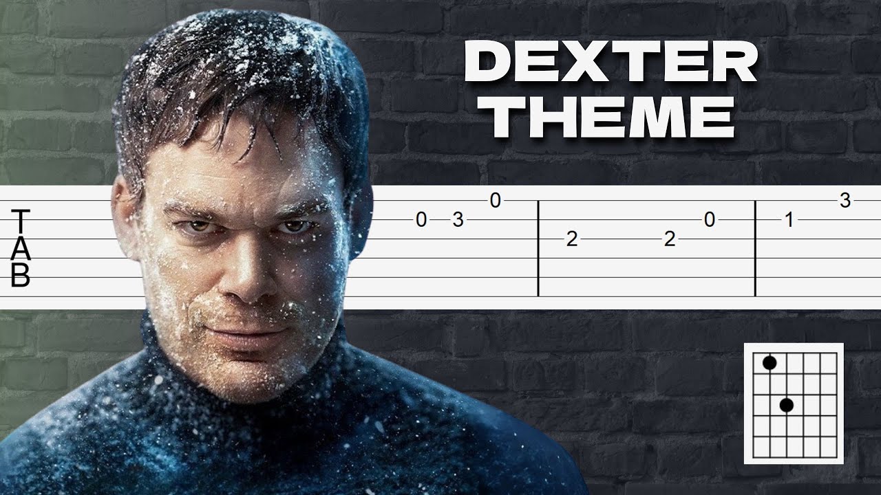 Dexter Theme - Tab & Chords on Screen (Easy to Follow) - YouTube