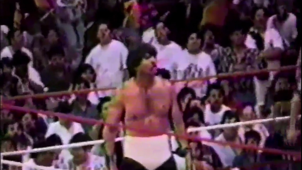 Fishman/Espanto Jr/Cien Caras vs H. De Santo/P. Aguayo/Misterioso (AAA ...