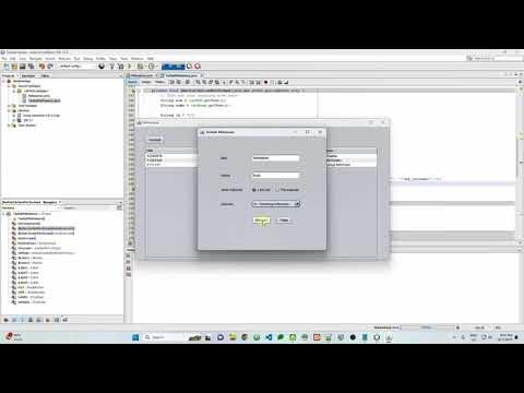 Java MySQL - 2. Insert Data Mahasiswa ke Database MySQL - YouTube