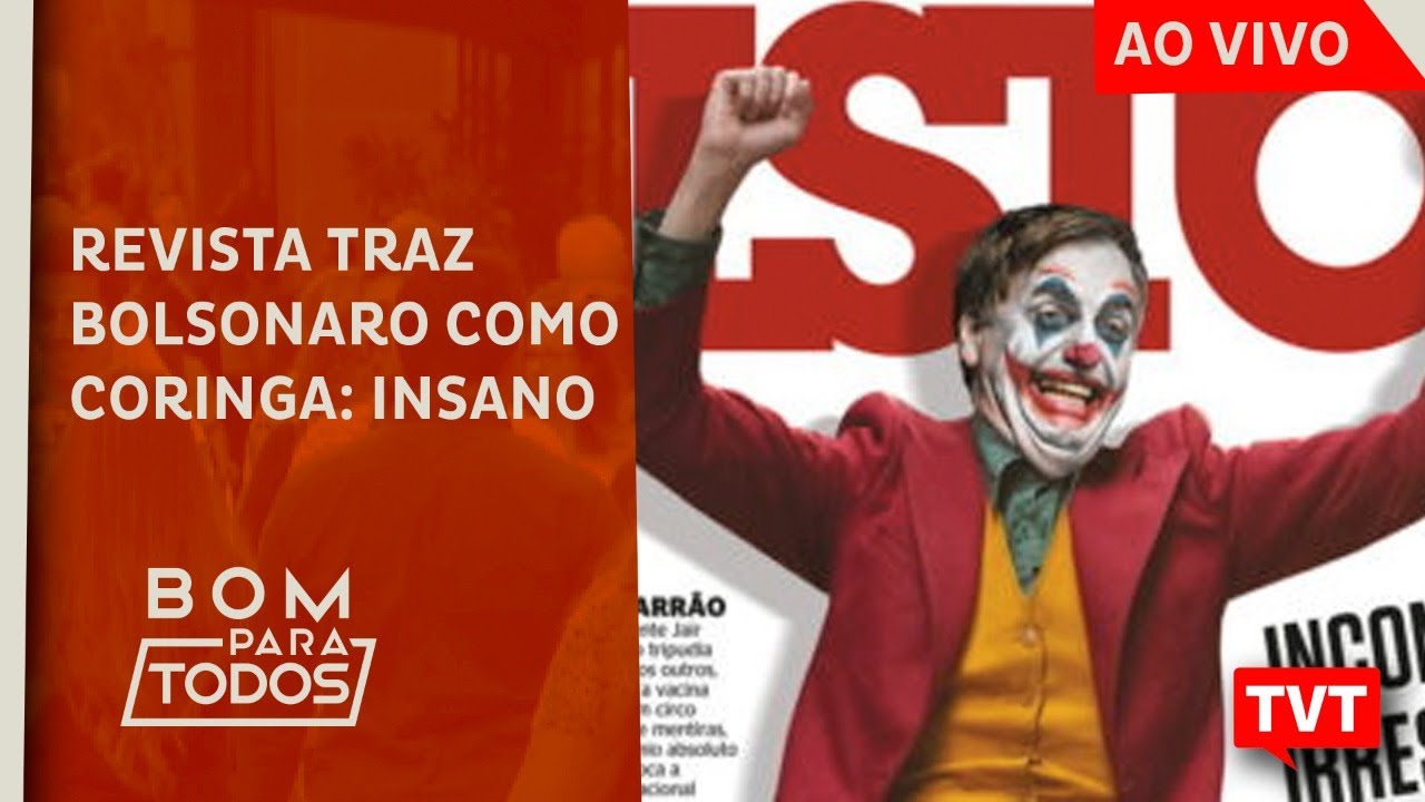 🔴 Bolsonaro encerra semana na pele de Coringa - Eleições em cidades do ...