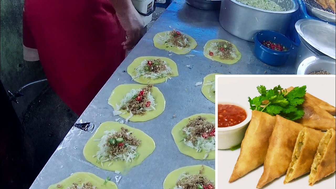 MAKANAN JALANAN MALAYSIA- STREET FOOD- (samosa ikan thailand) - YouTube