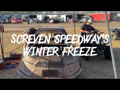 Screven Speedway’s Winter Freeze 2025 SCDRA South - YouTube