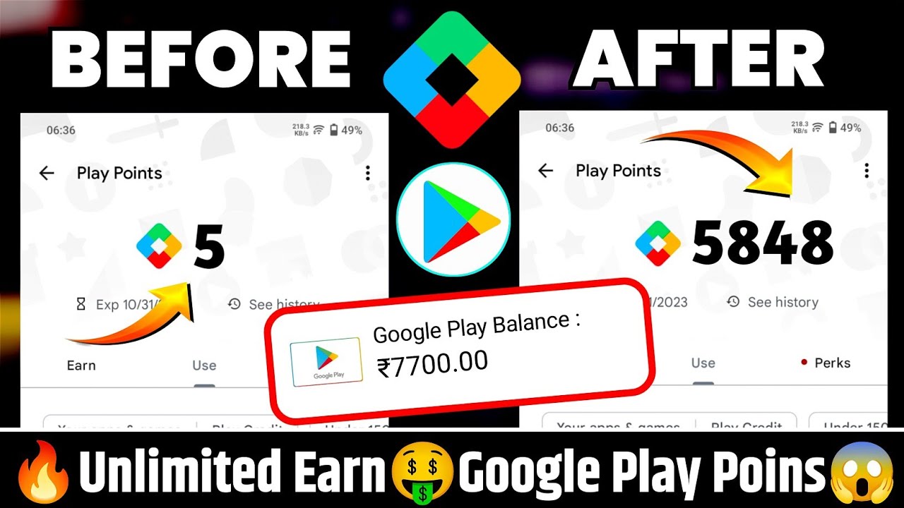 How To Earn Google Play Points 2022 - Google Play Redeem code - Google Play gift card - Redeem ...