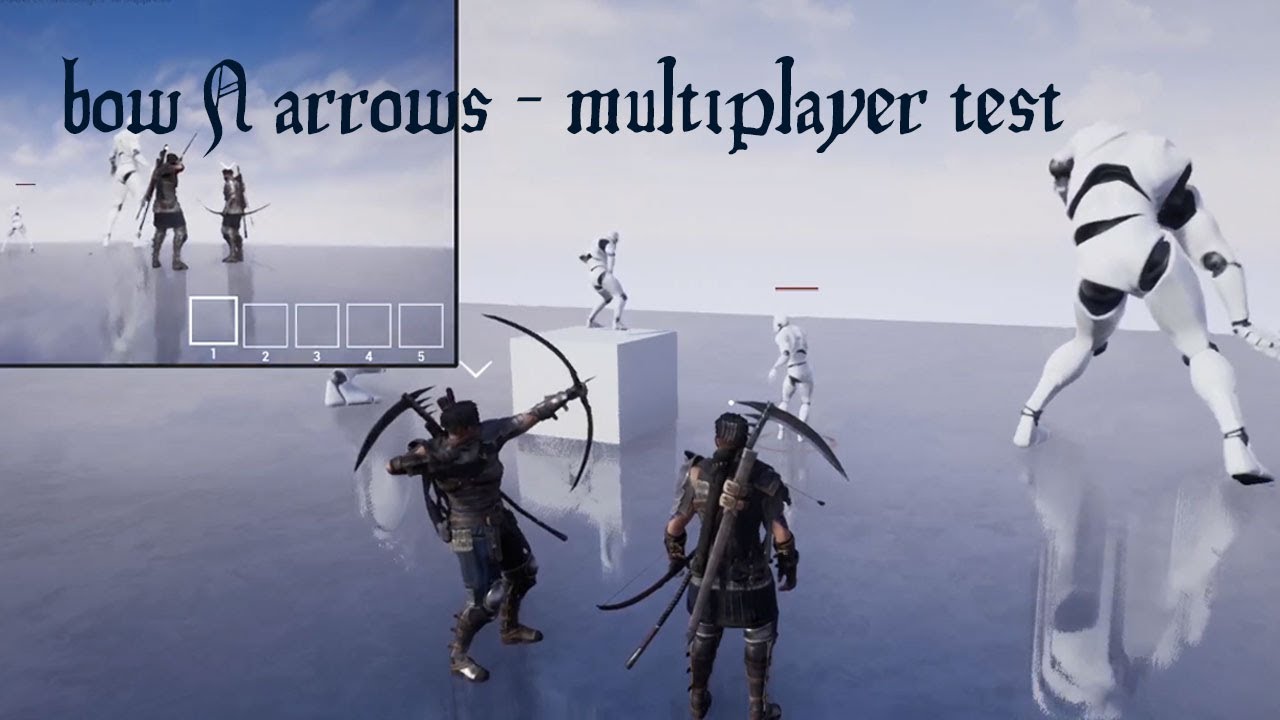Battle of Ember | Bow & Arrows - Multiplayer Test - YouTube