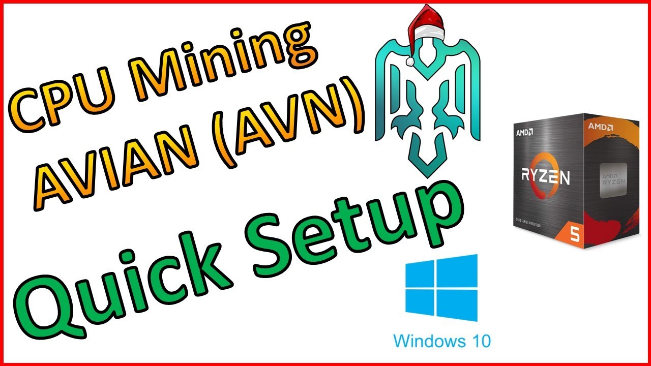 How to CPU mine AVN on Windows and set up a wallet tutorial - YouTube