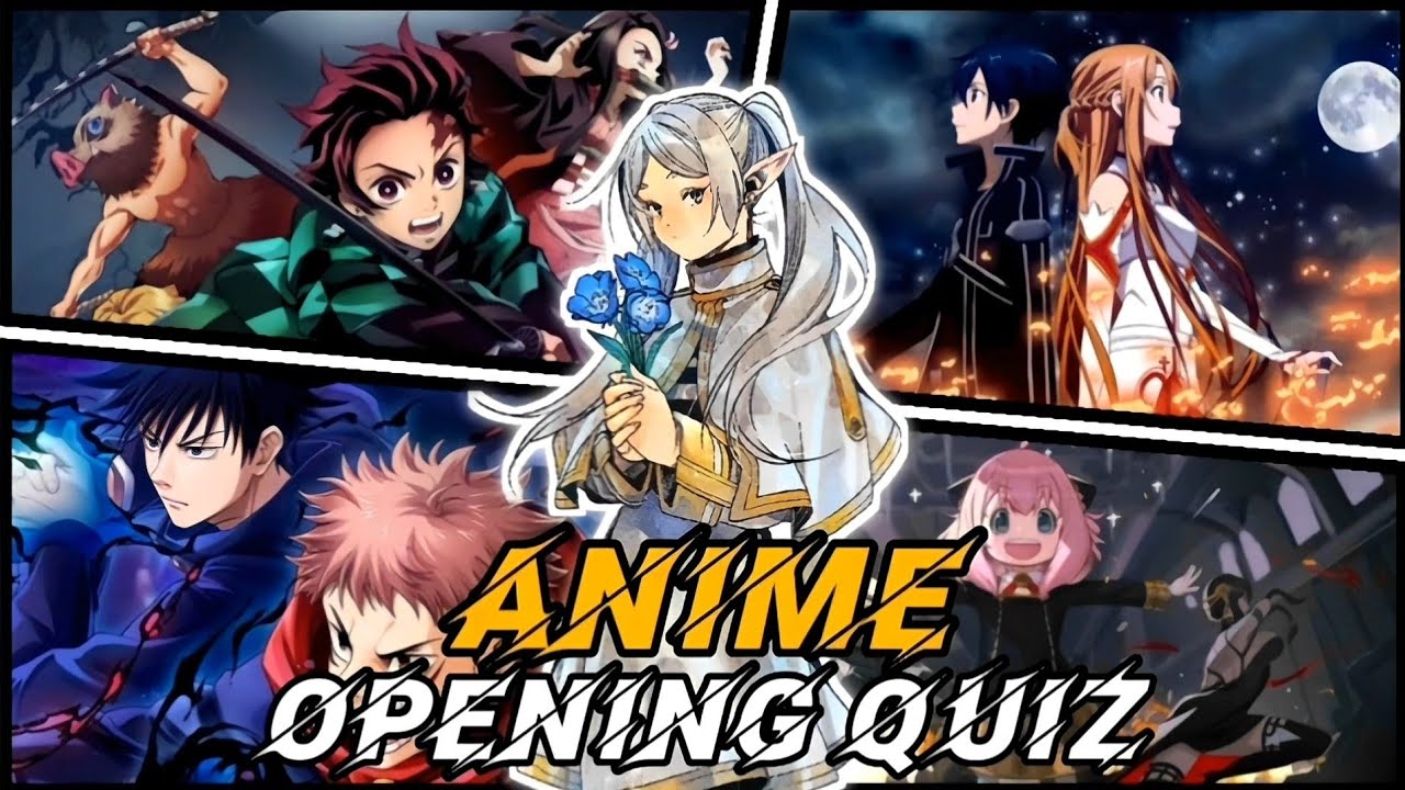 ANIME OPENING QUIZ | 50 OPENINGS! ♟️🔥 - YouTube