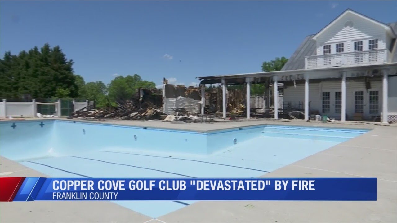 Copper Cove Golf Club owners "devastated," by Friday fire - YouTube