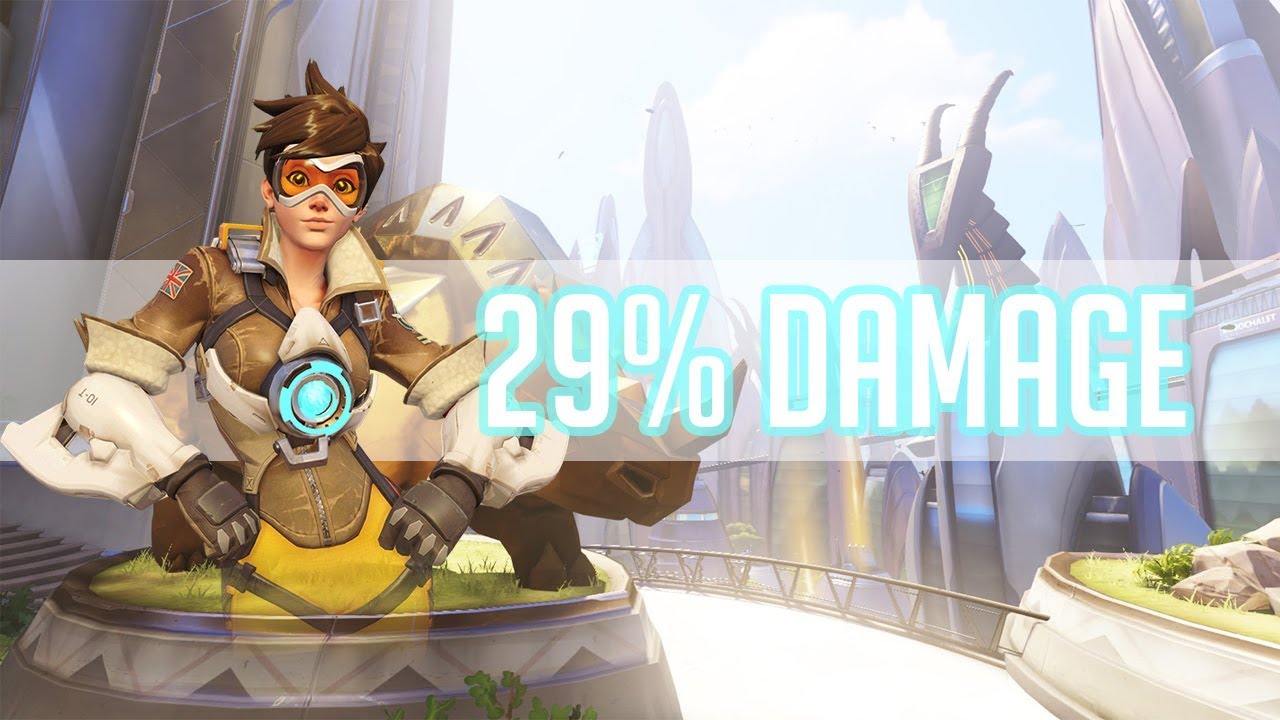 Overwatch - Kragie Huge Tracer Gold Damage - YouTube