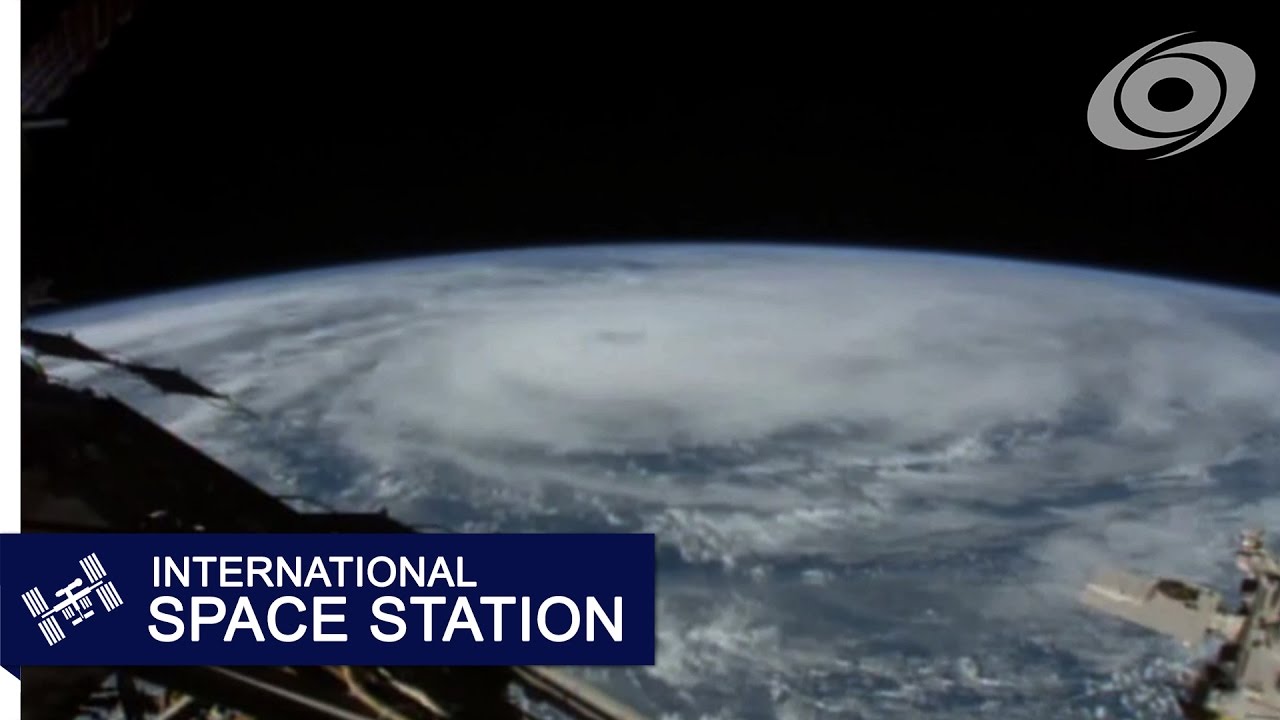Cyclone Donna from the ISS (May 08, 2017 at 03:15Z) - YouTube