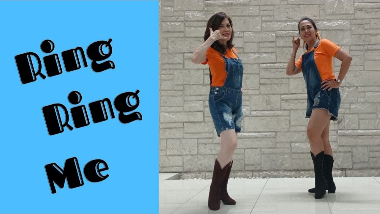 Ring Ring Me Line Dance (demo & count) - YouTube