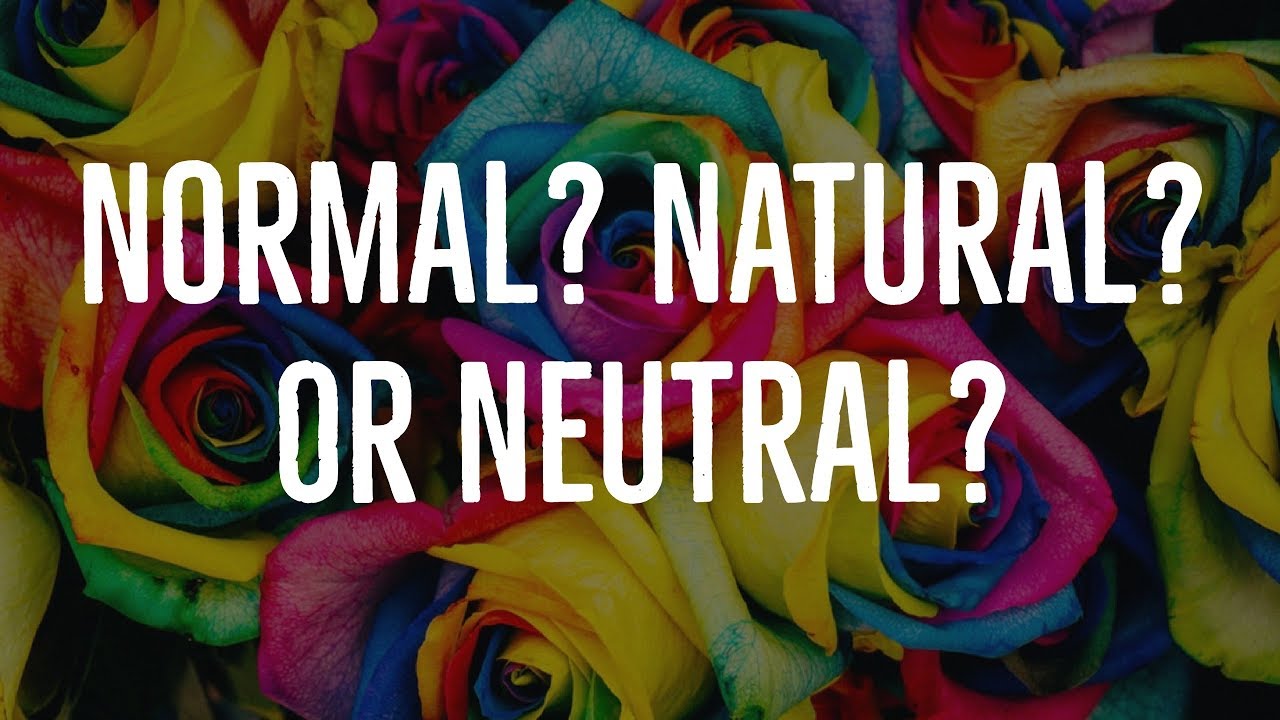 Natural? Normal? or Neutral? | Marc Brashear - YouTube