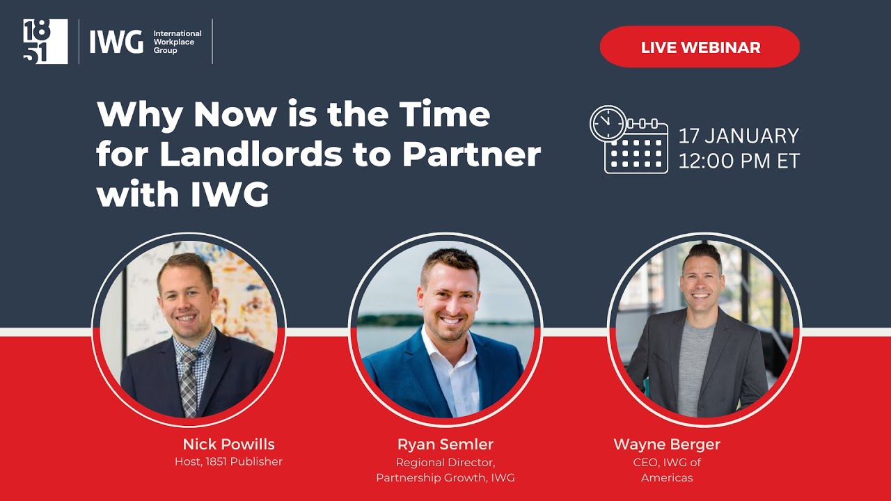 Opportunity for Landlords Partnering with IWG - YouTube
