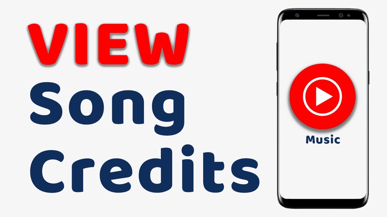How to View Song Credits on YouTube Music - YouTube