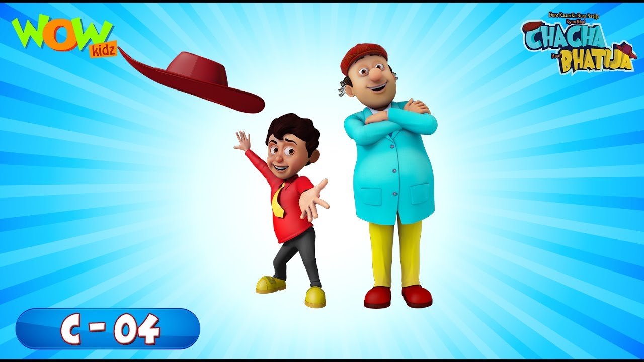 Chacha Bhatija 5 episodes in 1 hour | 3D Animation for kids | #4 - YouTube