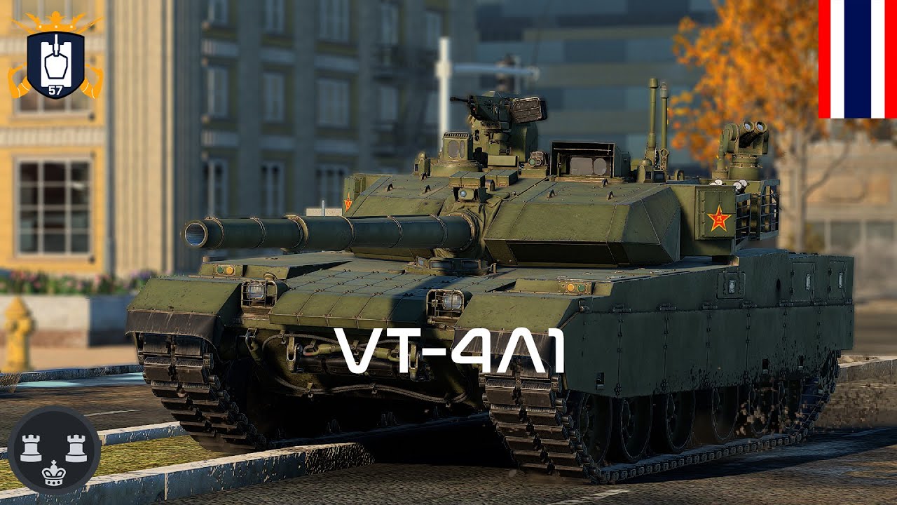 War Thunder | นักรบมังกรกับเกราะอันน้อยนิดของเขา VT-4A1 & WZ1001 E LCT Gameplay Realistic ...