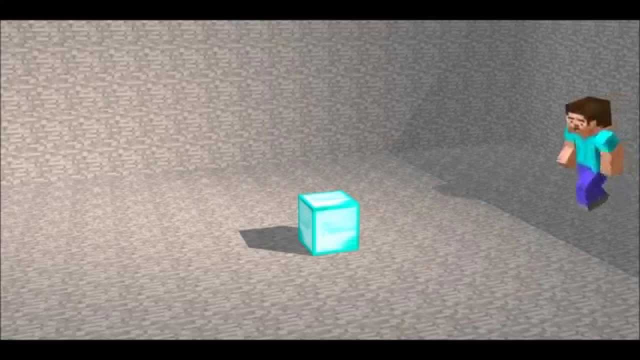 Minecraft Animation:Diamond Block - YouTube